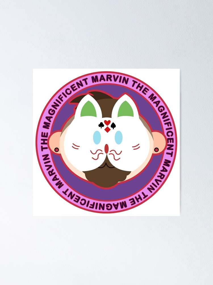"Marvin the Magnificent" Poster by athenaeris | Redbubble