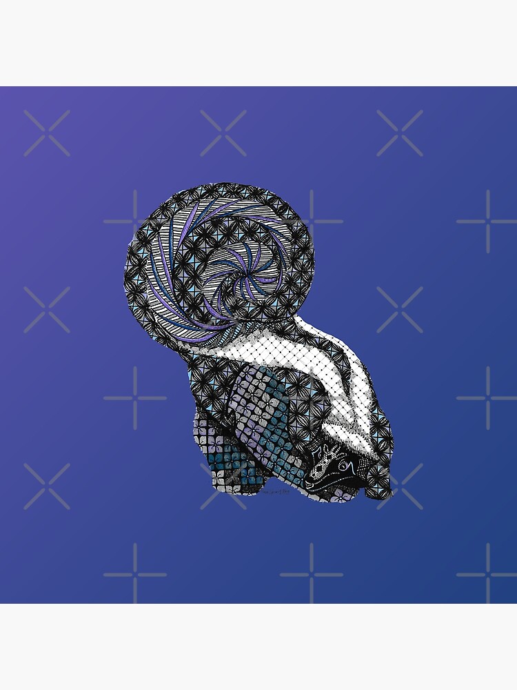 "Skunk Totem" Poster for Sale by Free-Spirit-Meg | Redbubble