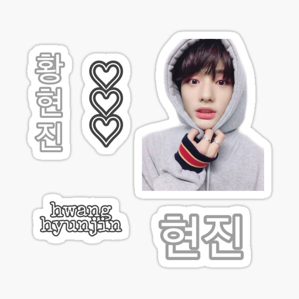 "Stray Kids Hyunjin" Sticker for Sale by straykings | Redbubble