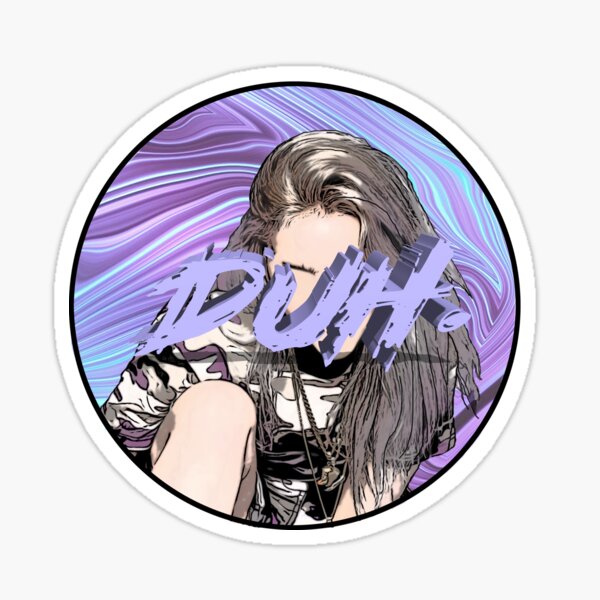 "Duh." Sticker by tablespoon | Redbubble