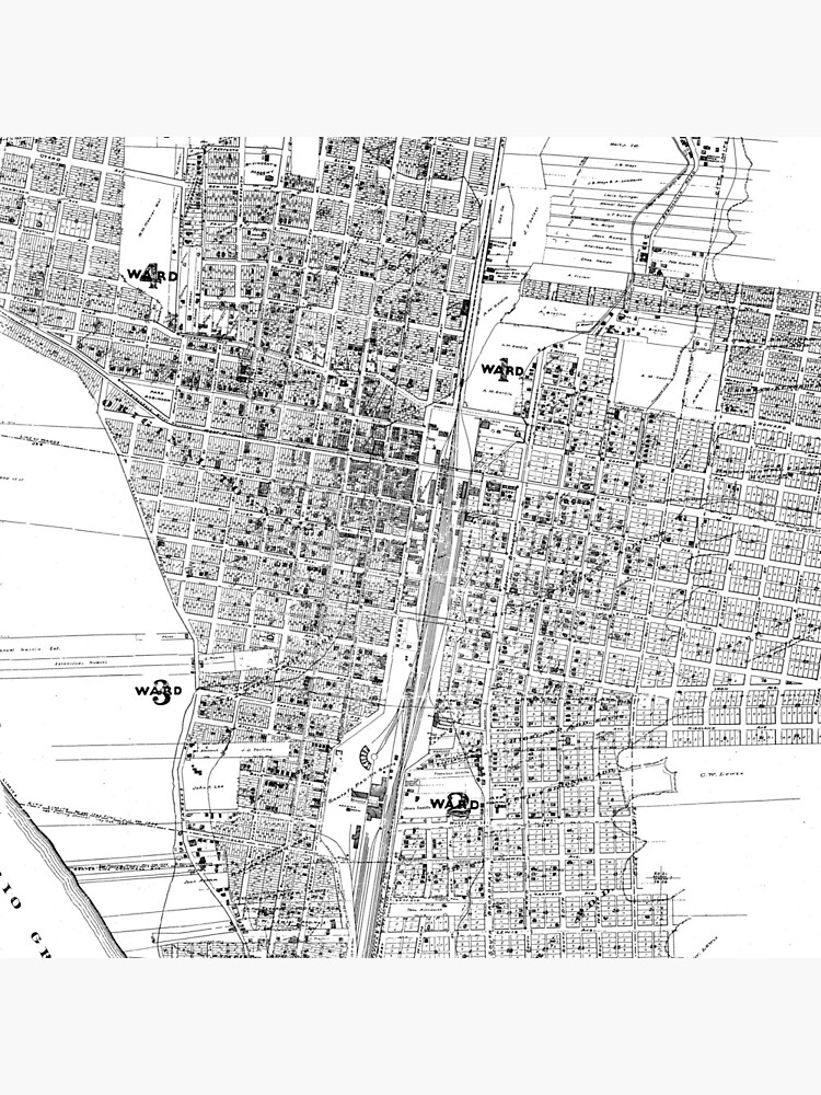 Historic Albuquerque Map