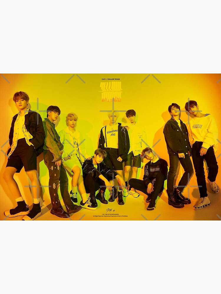 Poster « Affiche Stray Kids Yellow Wood », par Michiyo-goods | Redbubble