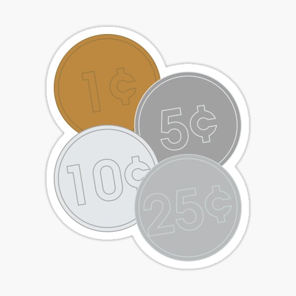 "Pocket Change" Sticker for Sale by AvengedCrow | Redbubble
