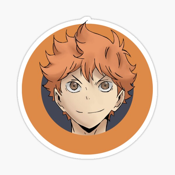 "Hinata Shoyo" Sticker by sarahwyt | Redbubble