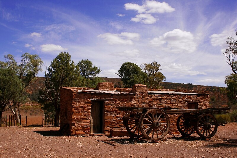 "Australian Outback Building" by jwwallace | Redbubble