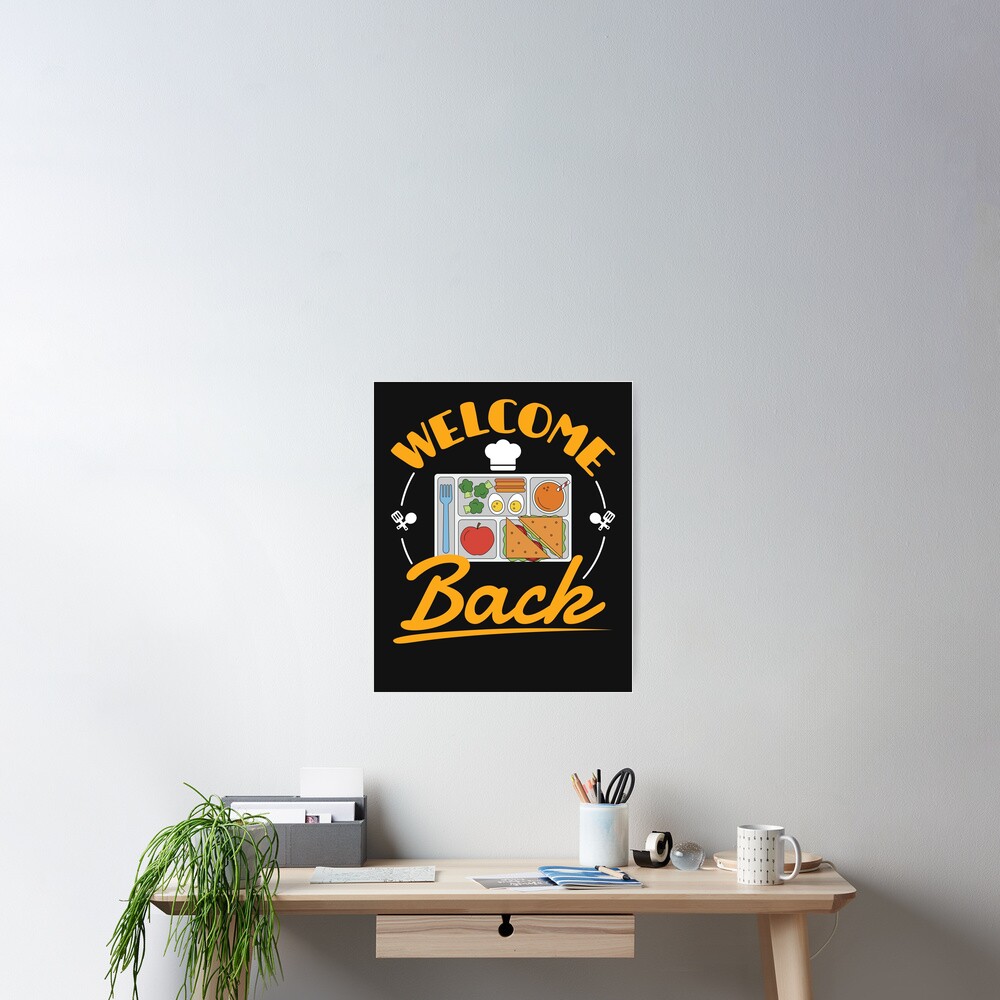 "Lunch Lady - Welcome Back To School" Poster for Sale by jaygo | Redbubble