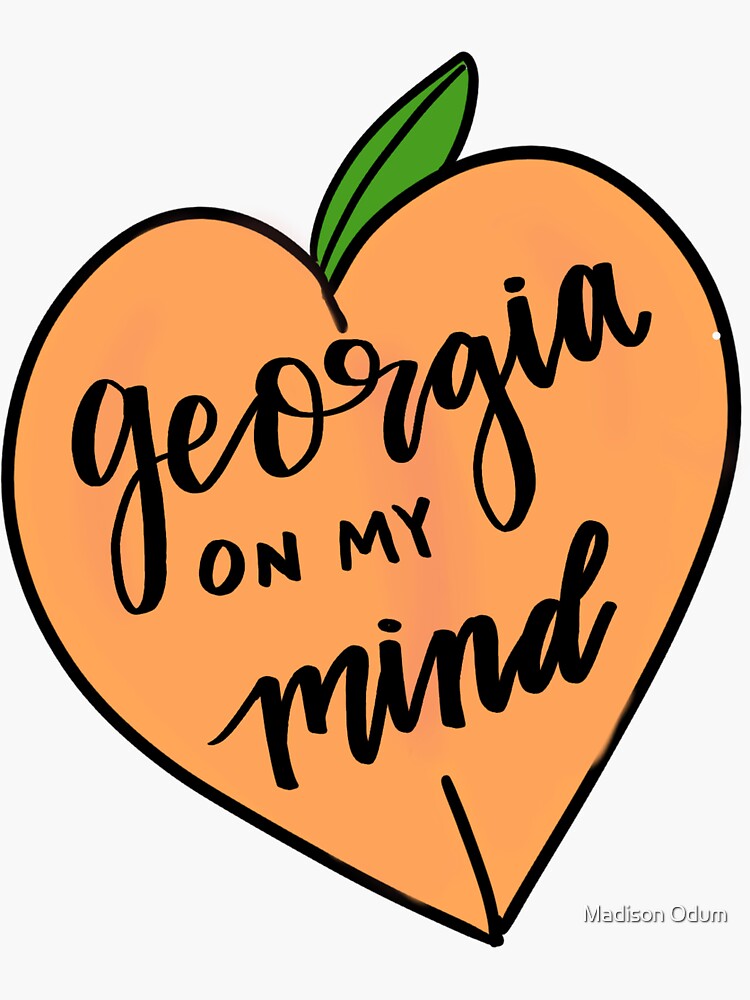 Georgia Peach Logo