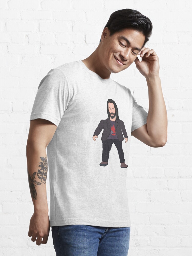 "Mini Keanu Reeves Meme" T-shirt for Sale by Barnyardy | Redbubble ...