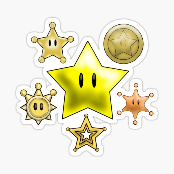 "Star Collection" Sticker for Sale by A Kitty | Redbubble