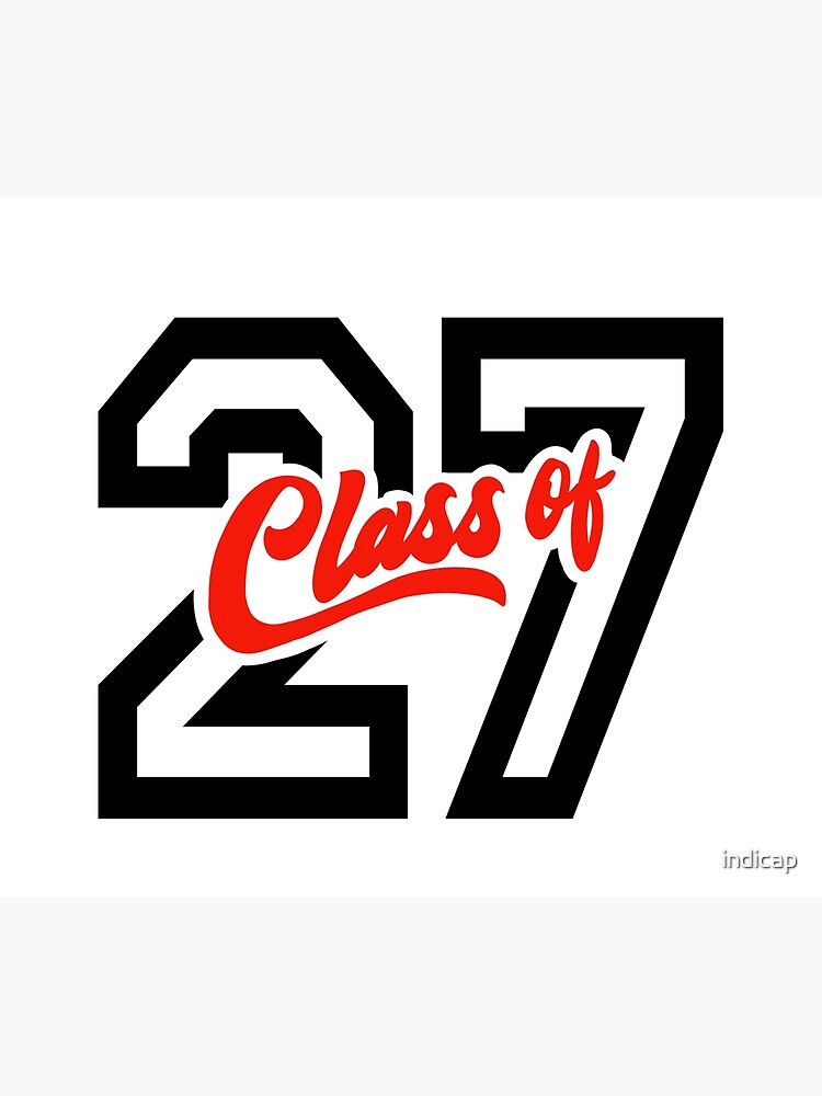 "Class of 2027 - 27" Tapestry for Sale by indicap | Redbubble