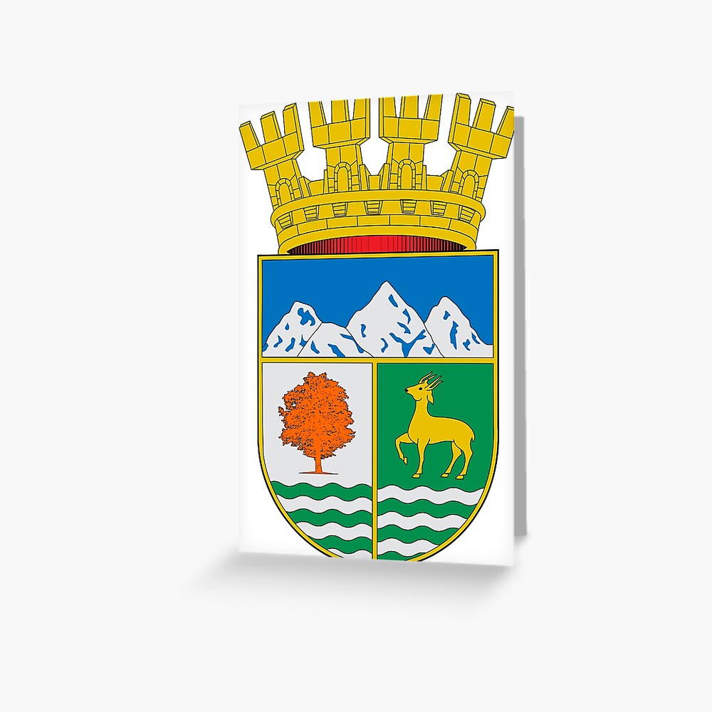 Tarjetas de felicitación «Escudo de armas de Coyhaique, Chile» de ...