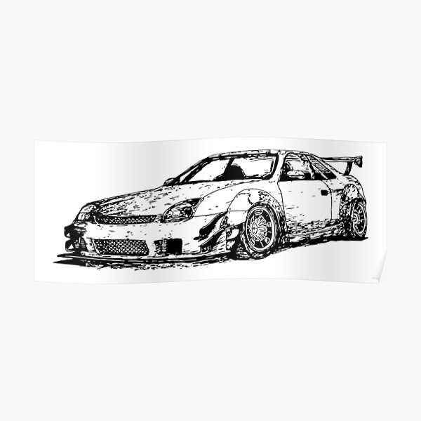 Honda Prelude Posters | Redbubble
