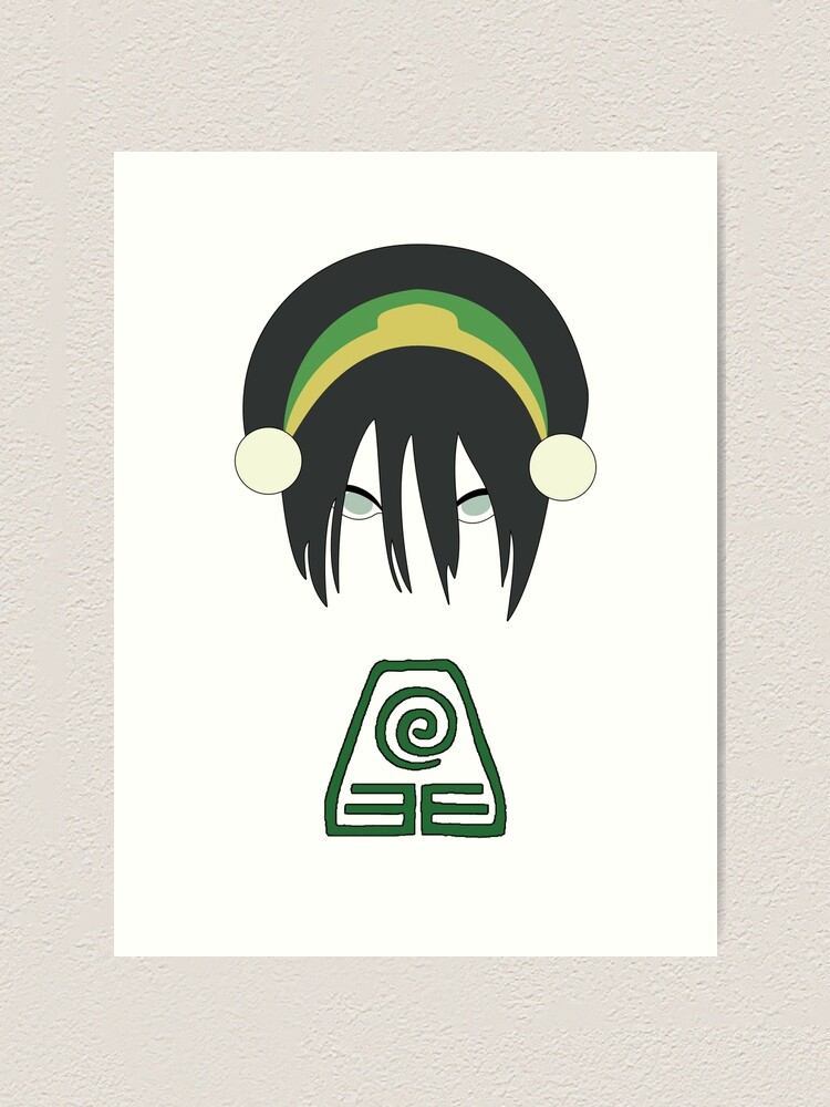 "Toph Symbols" Art Print for Sale by tayloriskay | Redbubble