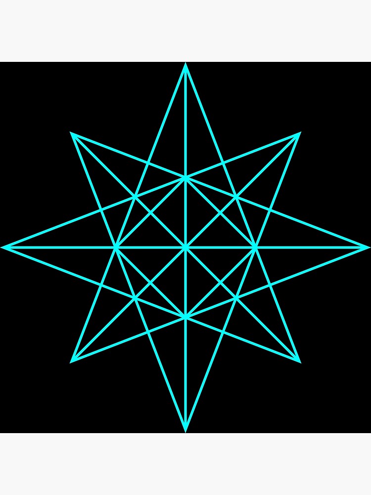 "8 pointed star" Poster by Edmunster23 | Redbubble