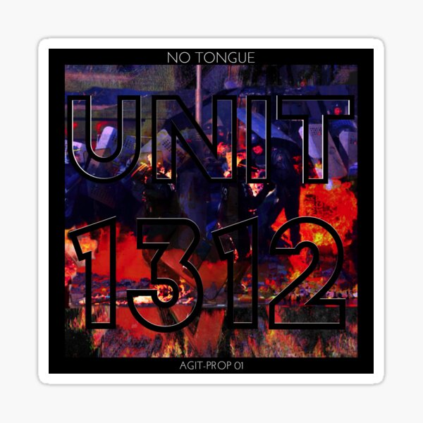 "UNIT 1312 PROMO STICKER" Sticker for Sale by notongue | Redbubble