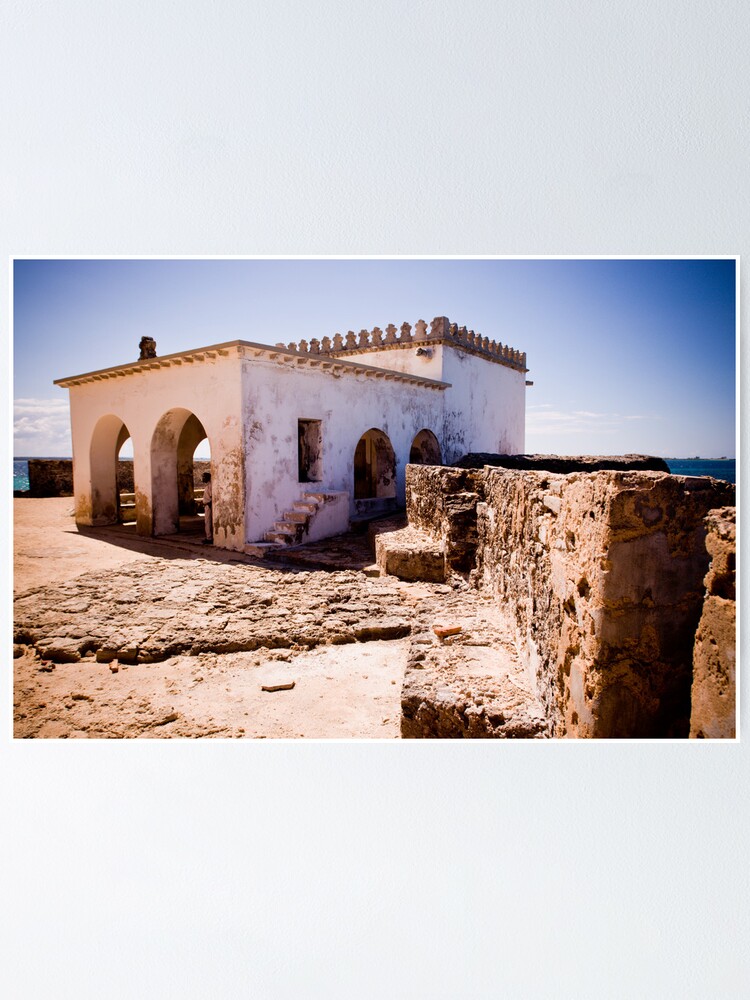 Póster « Esta pequeña capilla construida sobre el coral a las afueras ...