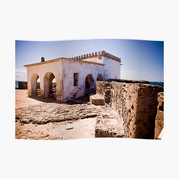 Póster « Esta pequeña capilla construida sobre el coral a las afueras ...