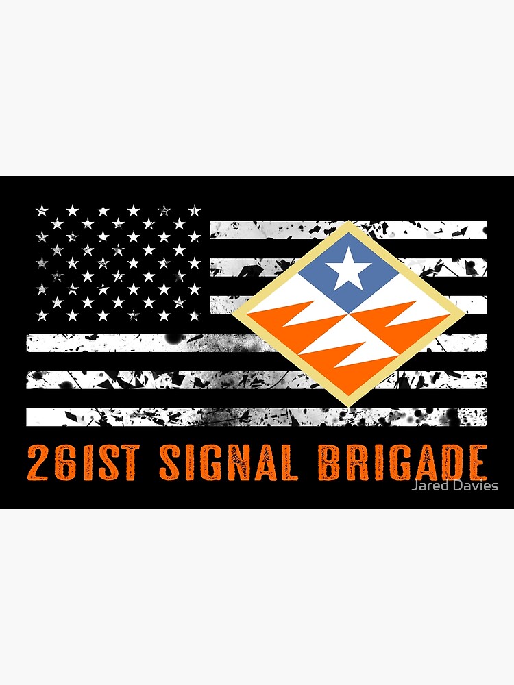 "261st Signal Brigade" Canvas Print by MilitaryCandA | Redbubble