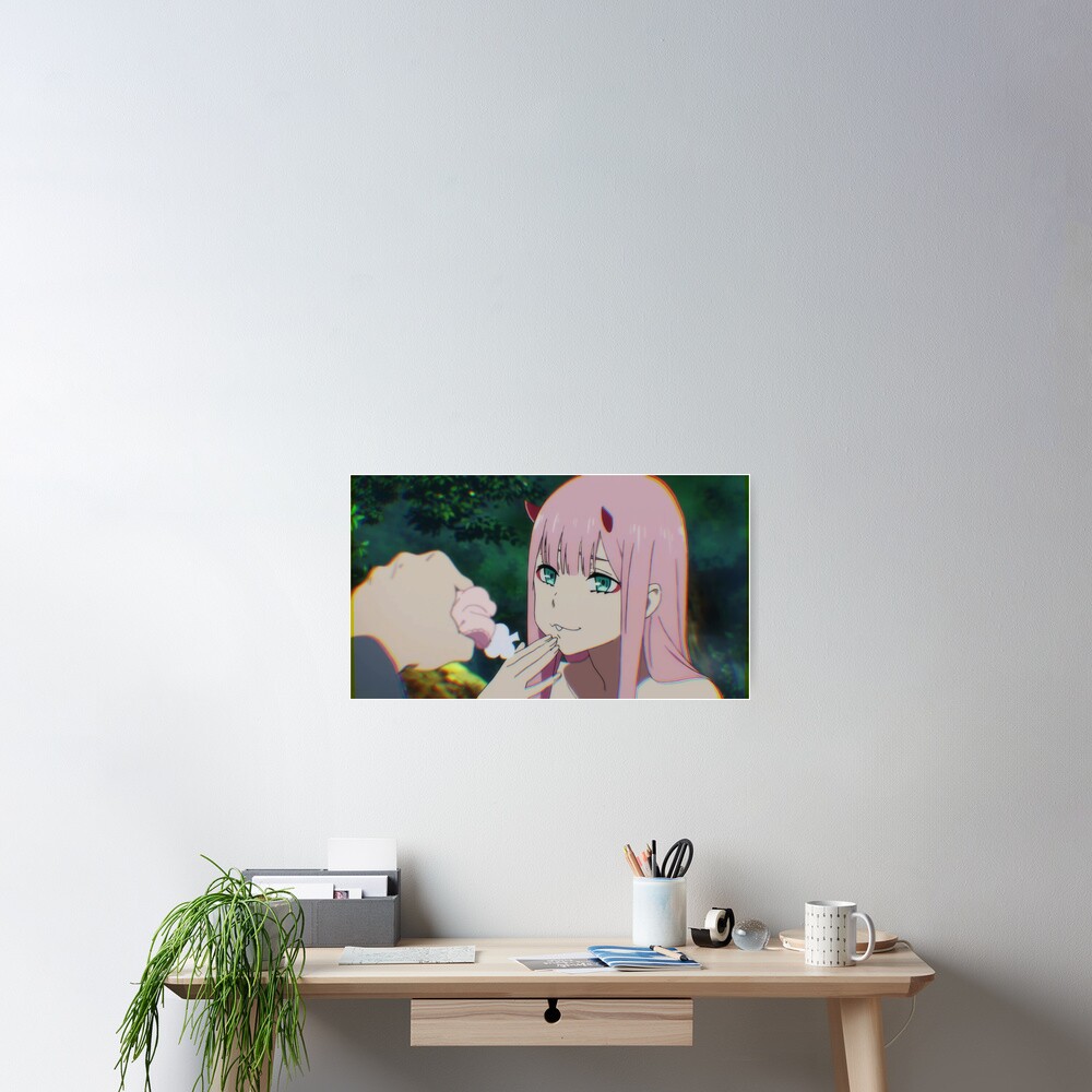 "Zero Two tooth" Poster for Sale by FishyFrank | Redbubble