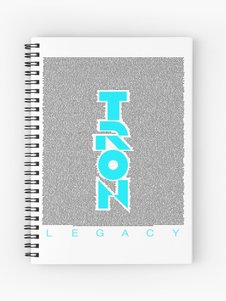 "Tron: Legacy Full Script" Journal for Sale by Burritozilla | Redbubble
