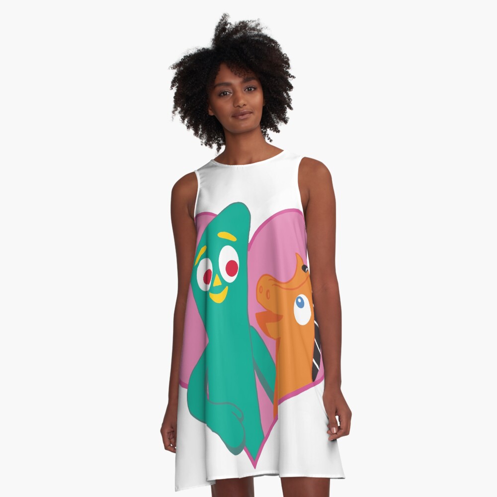 "Gumby and Pokey" Sticker for Sale by riahroo77 | Redbubble
