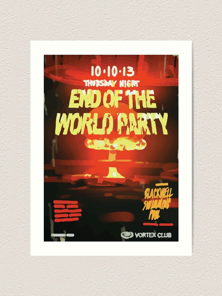 "Vortex Club - Another End of the World Vortex Club Poster" Art Print ...