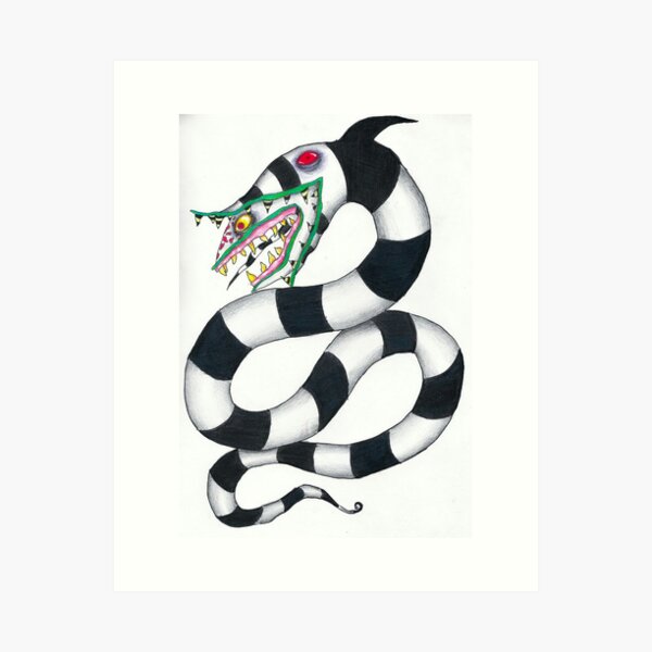 Painting TIM BURTON ORIGINAL A3 x2 Collection & sandworm print 2010 ...