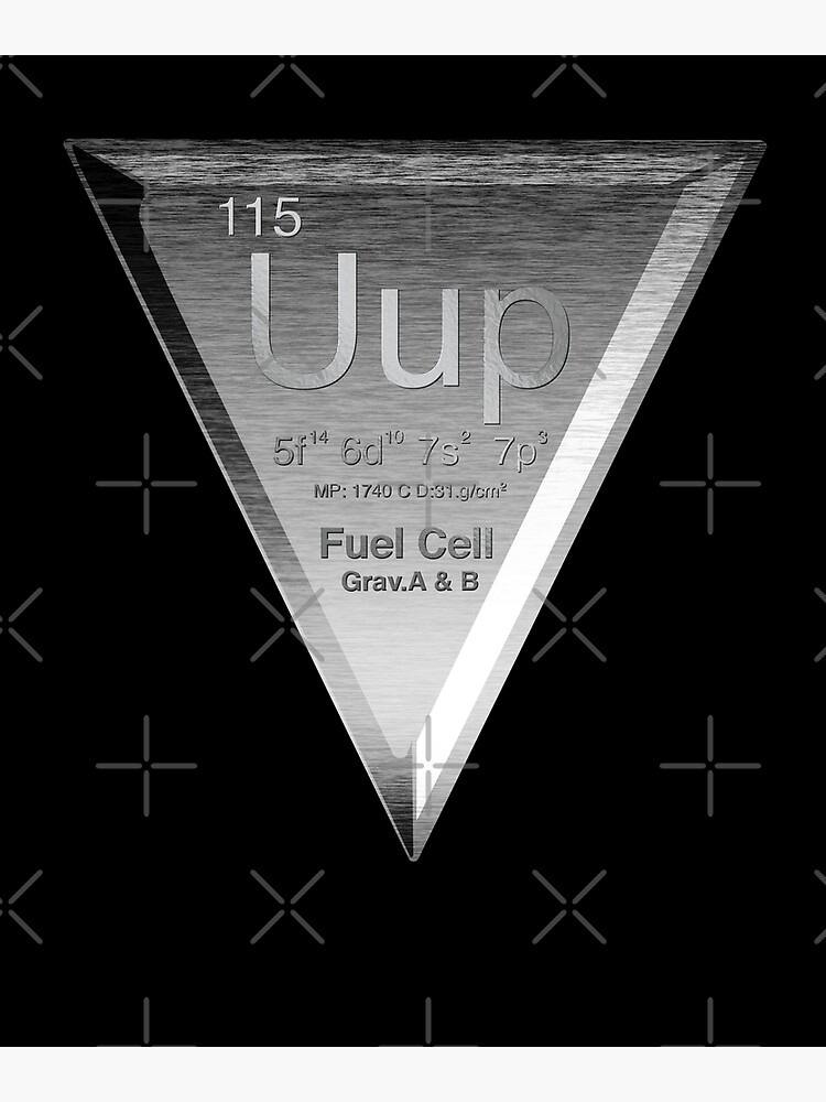 "Element 115 Ununpentium Fuel Cell Alien UFO Technology Area 51 " Metal ...