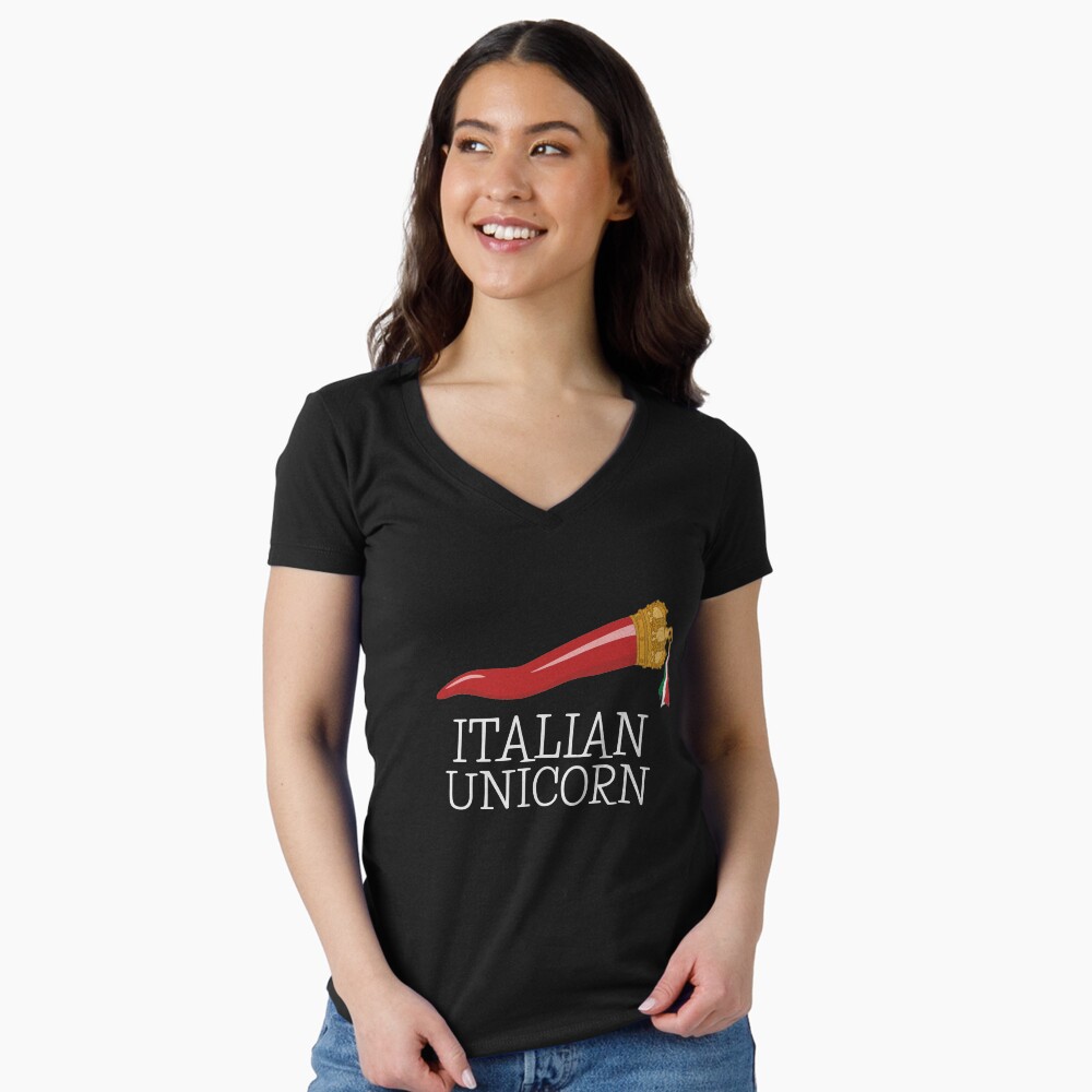 "Italian Unicorn Funny Italian Lucky Charm Cornicello" Sticker for Sale ...