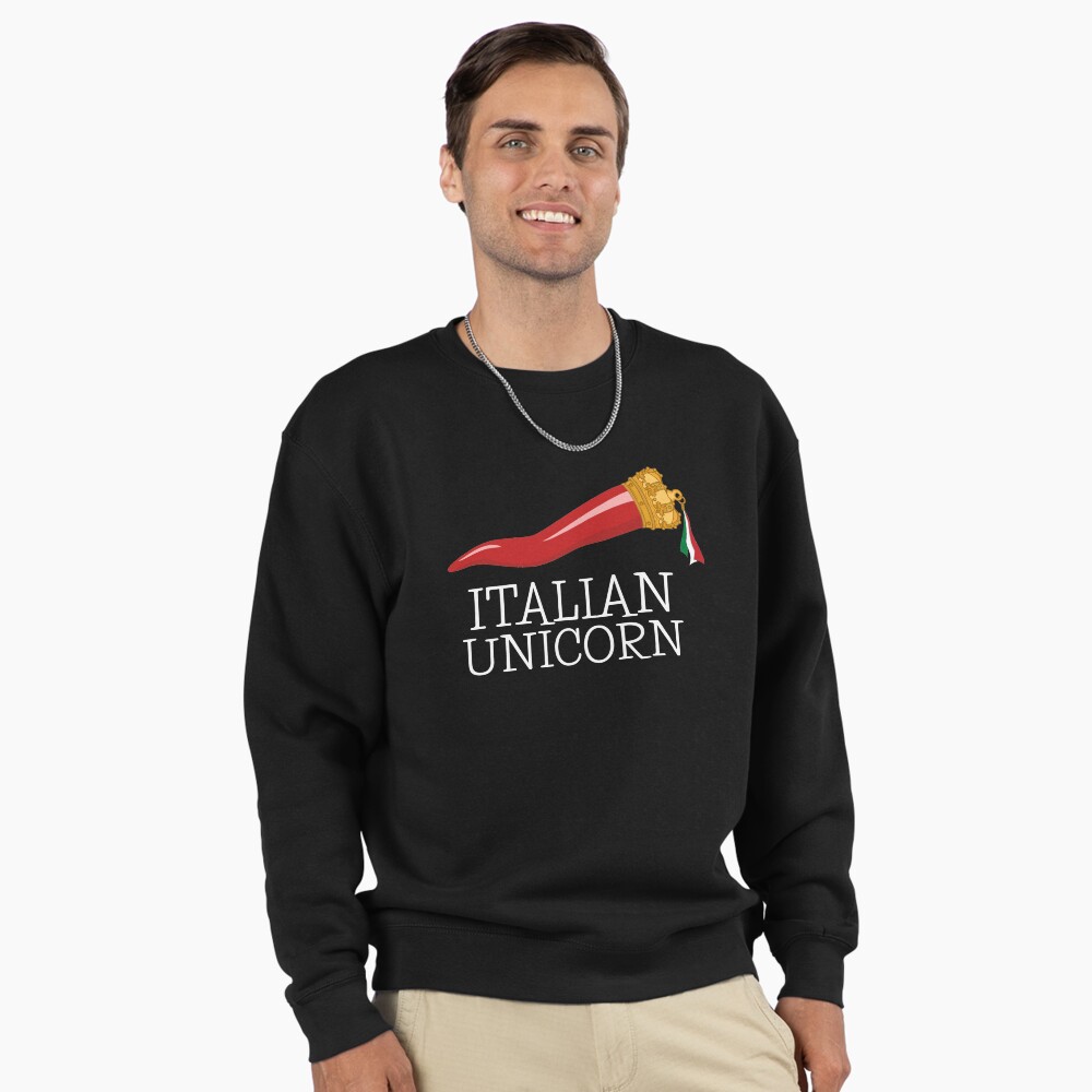 "Italian Unicorn Funny Italian Lucky Charm Cornicello" Sticker for Sale ...