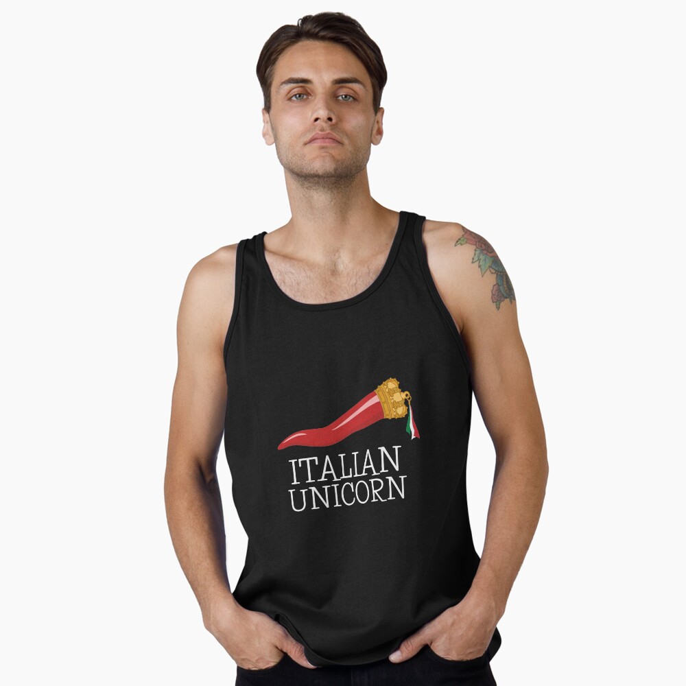 "Italian Unicorn Funny Italian Lucky Charm Cornicello" Sticker for Sale ...