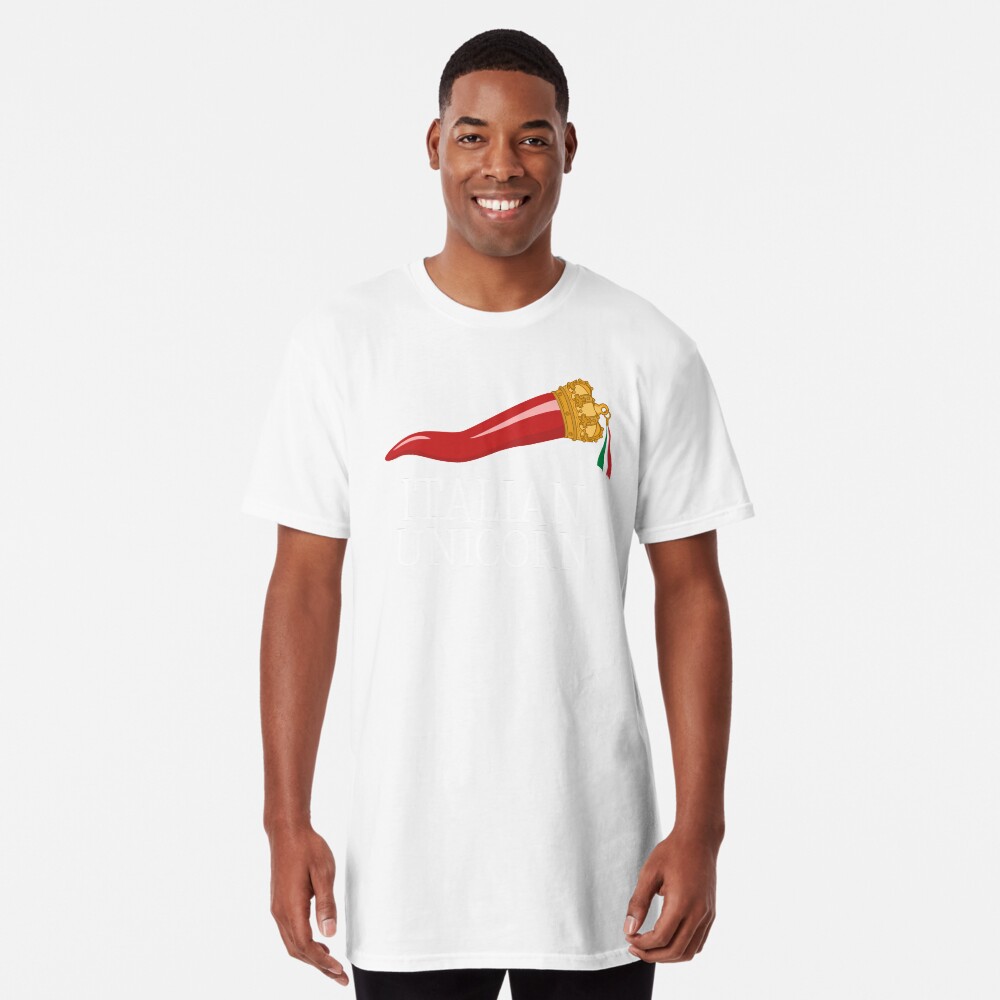 "Italian Unicorn Funny Italian Lucky Charm Cornicello" Sticker for Sale ...