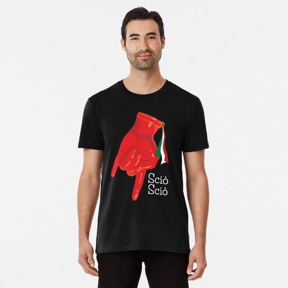 "Funny Italian Lucky Charm Corna Mano Cornuta" Sticker for Sale by ...