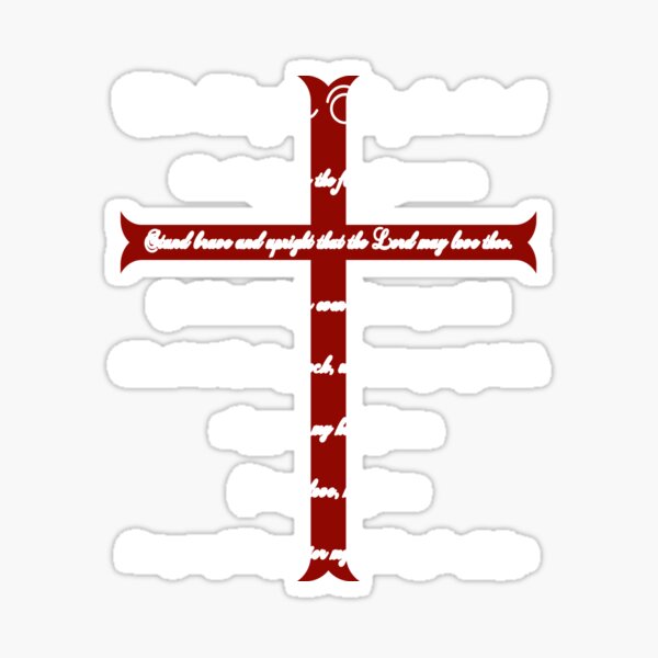 Knights Oath Stickers | Redbubble