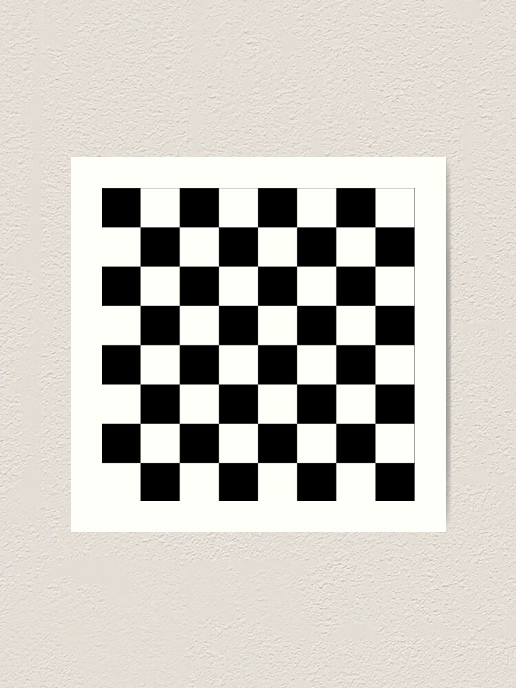 "Checkered Flag Pattern Race Winner " Art Print for Sale by ...