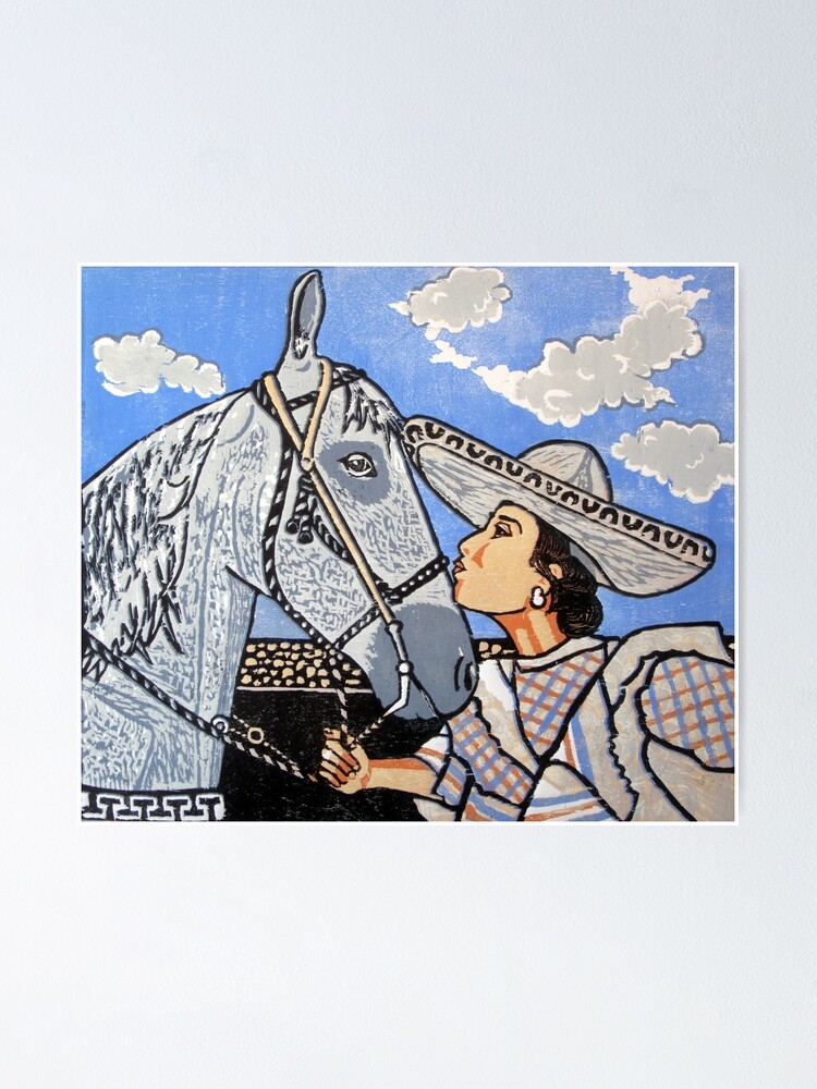 "El Besito" Poster by jenfx | Redbubble