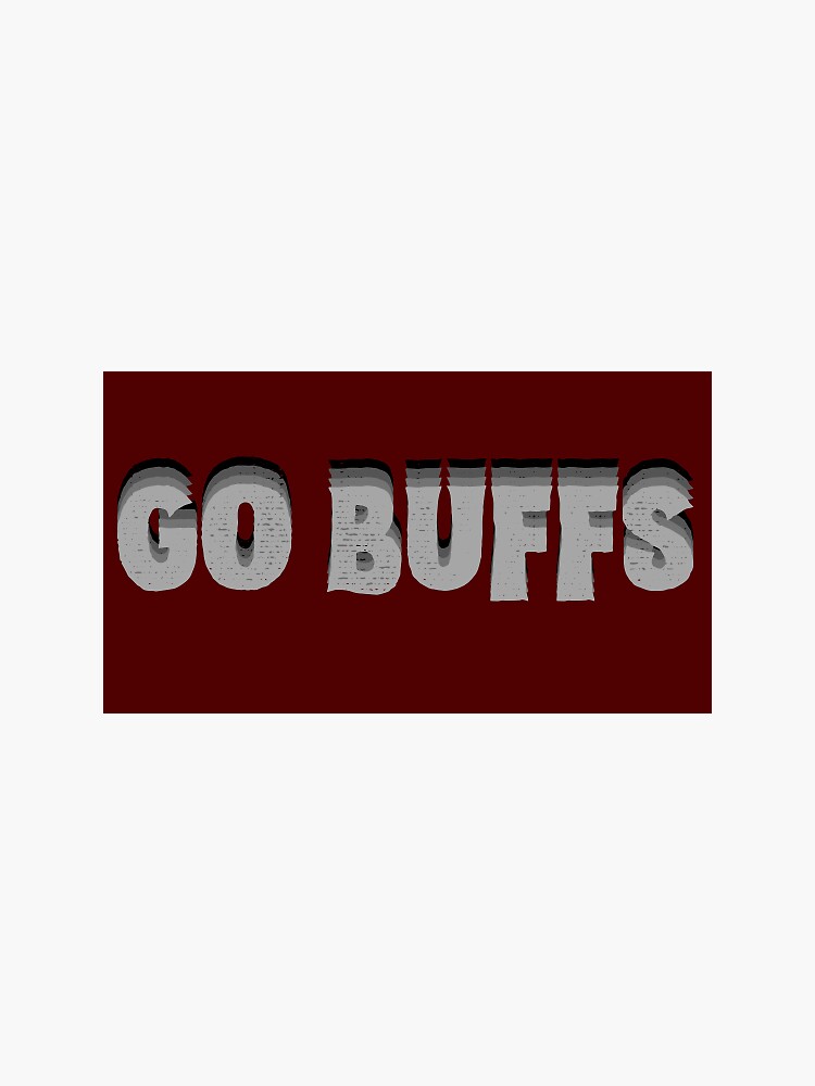 "West Texas A&M University--Go Buffs" Sticker for Sale by ...