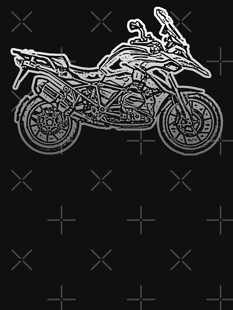 "R1200GS K50 motorcycle silhouette enduro dual sport" T-shirt for Sale ...