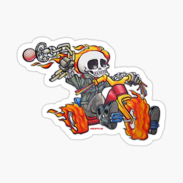 Ghost Rider Stickers | Redbubble