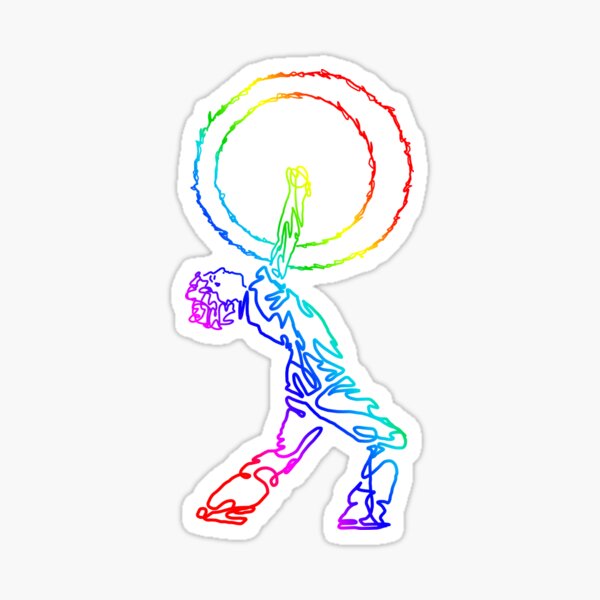 "Poi Pride" Sticker for Sale by flowscribbles | Redbubble