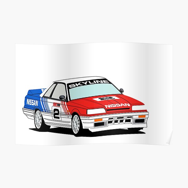 "R31 Skyline" Poster for Sale by Maxyenko | Redbubble