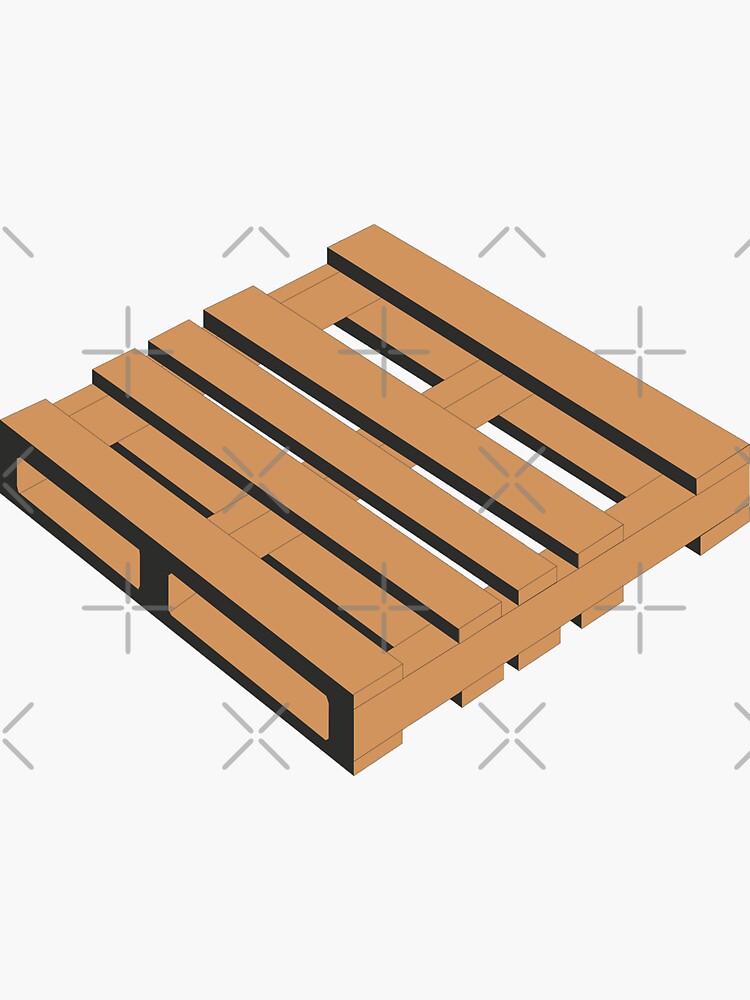 "Pallet" Sticker for Sale by Judge-Hatchet | Redbubble