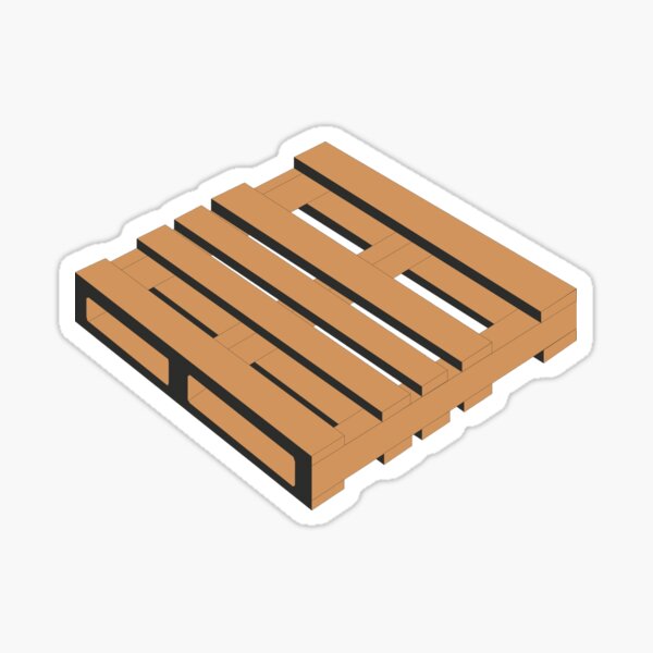 "Pallet" Sticker for Sale by Judge-Hatchet | Redbubble