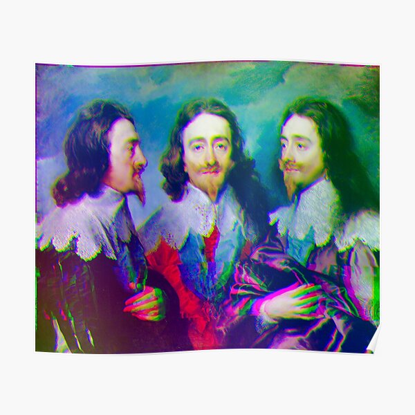 "Charles I in Three Positions (the Triple Portrait of Charles I) by Van ...