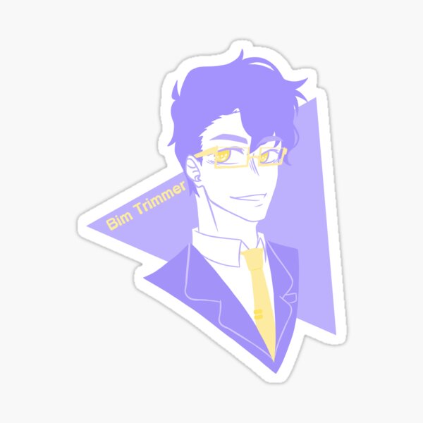 "Bim Trimmer" Sticker by LeoBashi | Redbubble