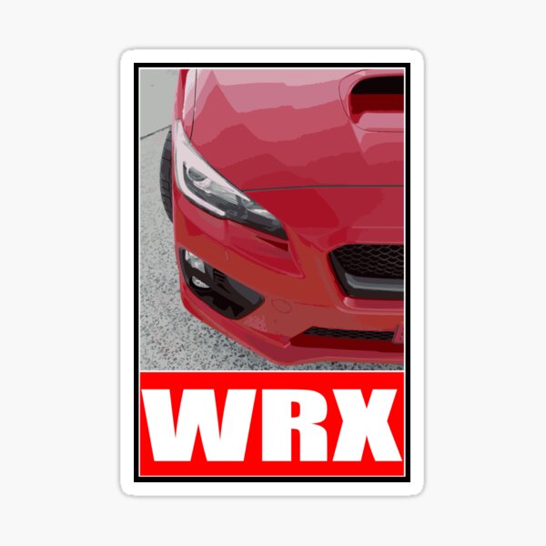 "WRX Subaru - WRX" Sticker by rendgarthdesign | Redbubble