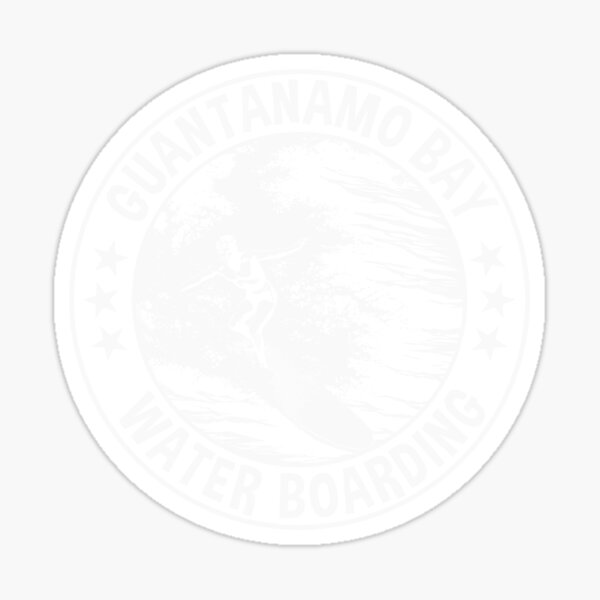 "Guantanamo Bay Waterboarding" Sticker for Sale by n--o--n | Redbubble