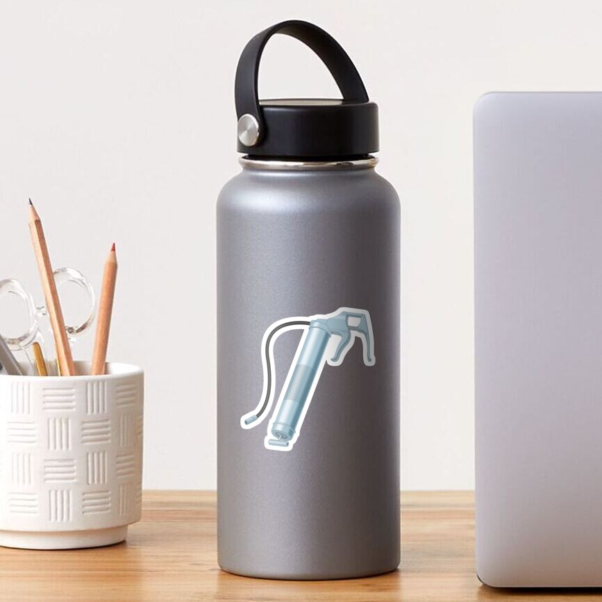 "Grease gun" Sticker for Sale by Judge-Hatchet | Redbubble