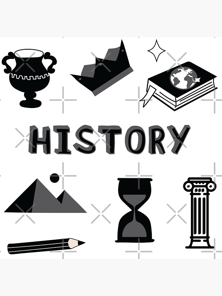 "Black History School Subject Sticker Pack" Poster by The-Goods | Redbubble