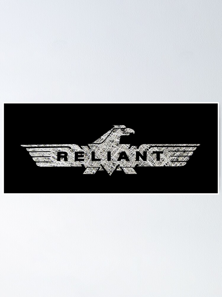 "Reliant logo fibreglass" Poster by RobinOfDeath | Redbubble